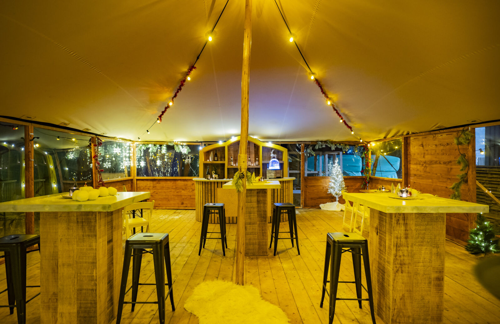 Laat Ons Je Winterfeest Organiseren. Winter Wonderland Op Locatie.